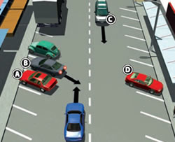 Identifying drivers that can't see you