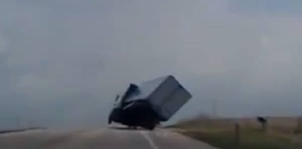 Driving and riding in strong winds