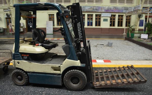 Forklift driver training