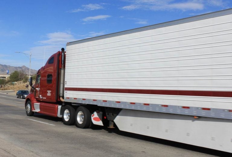What is side underrun protection on a truck or trailer?