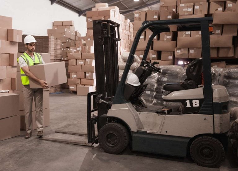 Pedestrian safety around forklifts