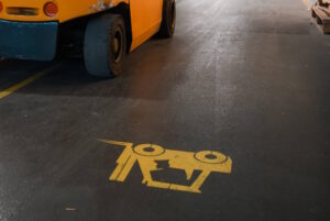 Pedestrian safety around forklifts