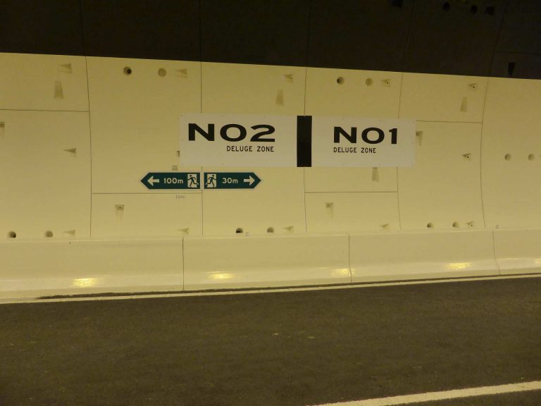 How to drive safely in a tunnel