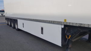 What is side underrun protection on a truck or trailer?