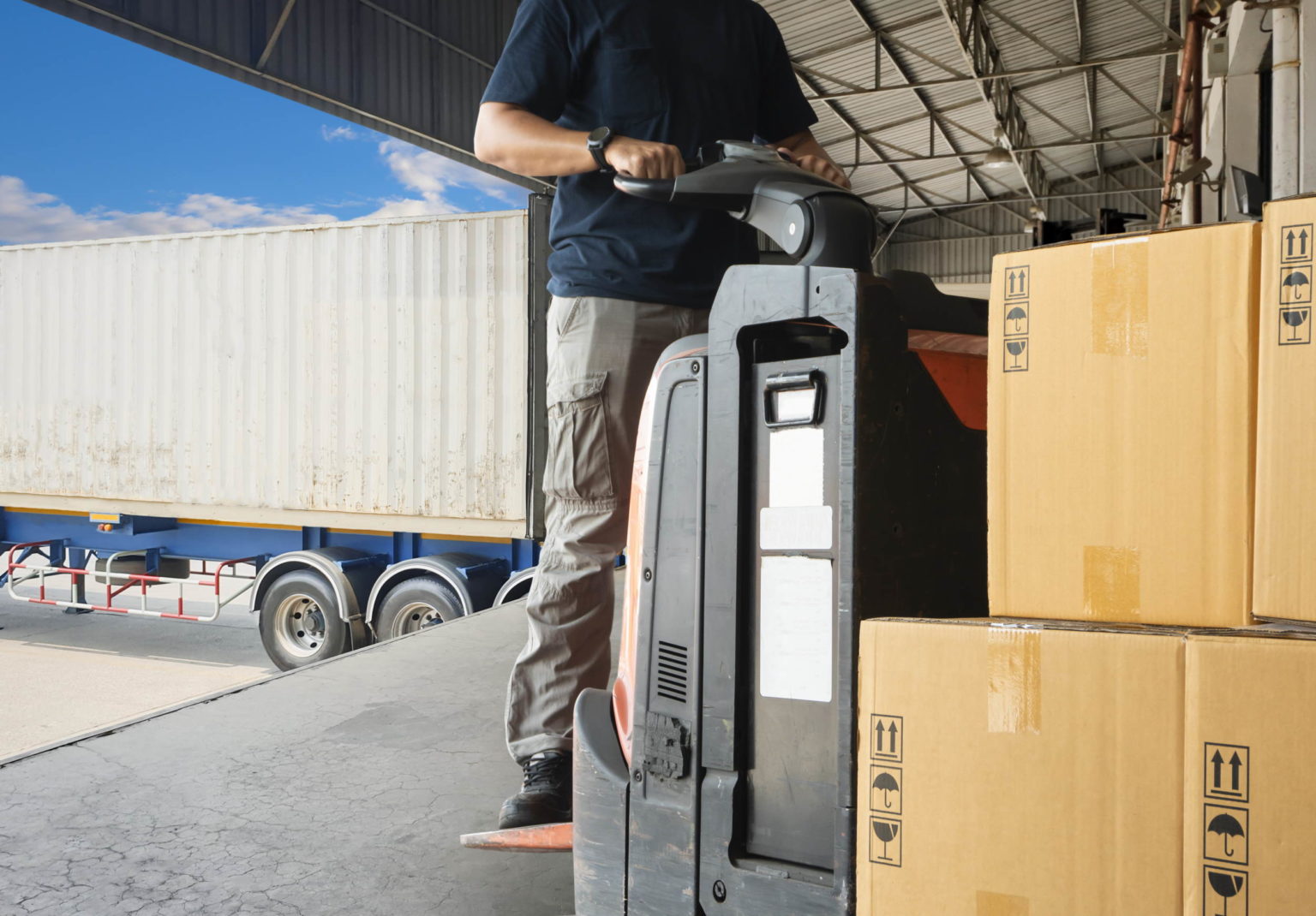 Identifying risks for walkie and pallet jack operators