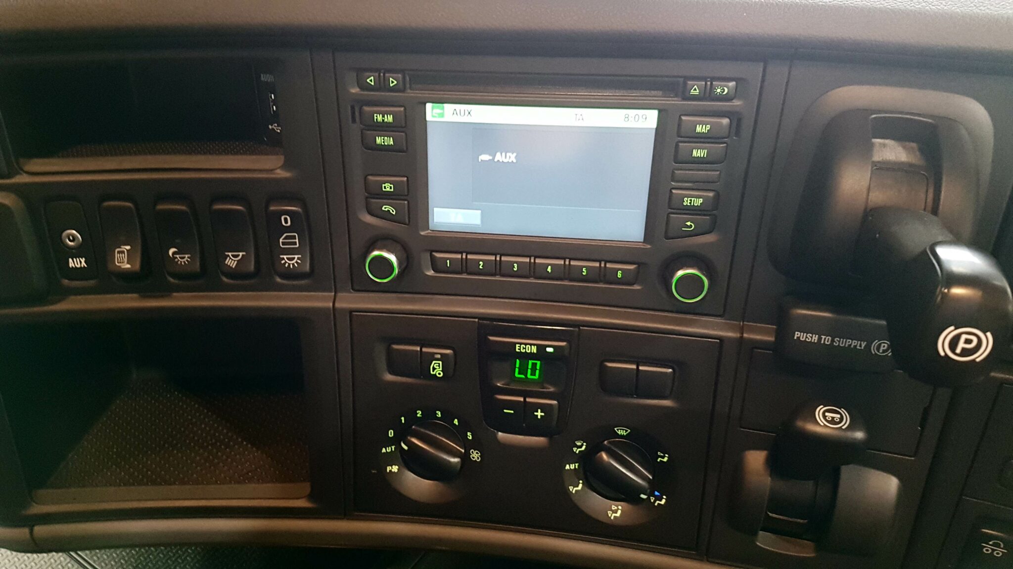 In-cab checks for heavy vehicles