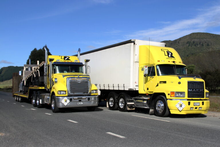 Types of trucks, trailers and loads