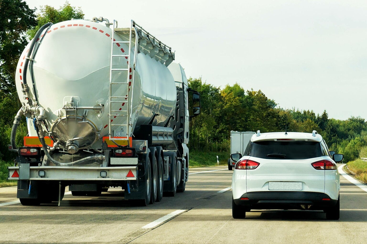 What is a tanker truck?