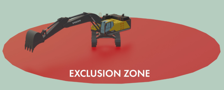 Pedestrian safety on construction sites with excavators and loaders ...