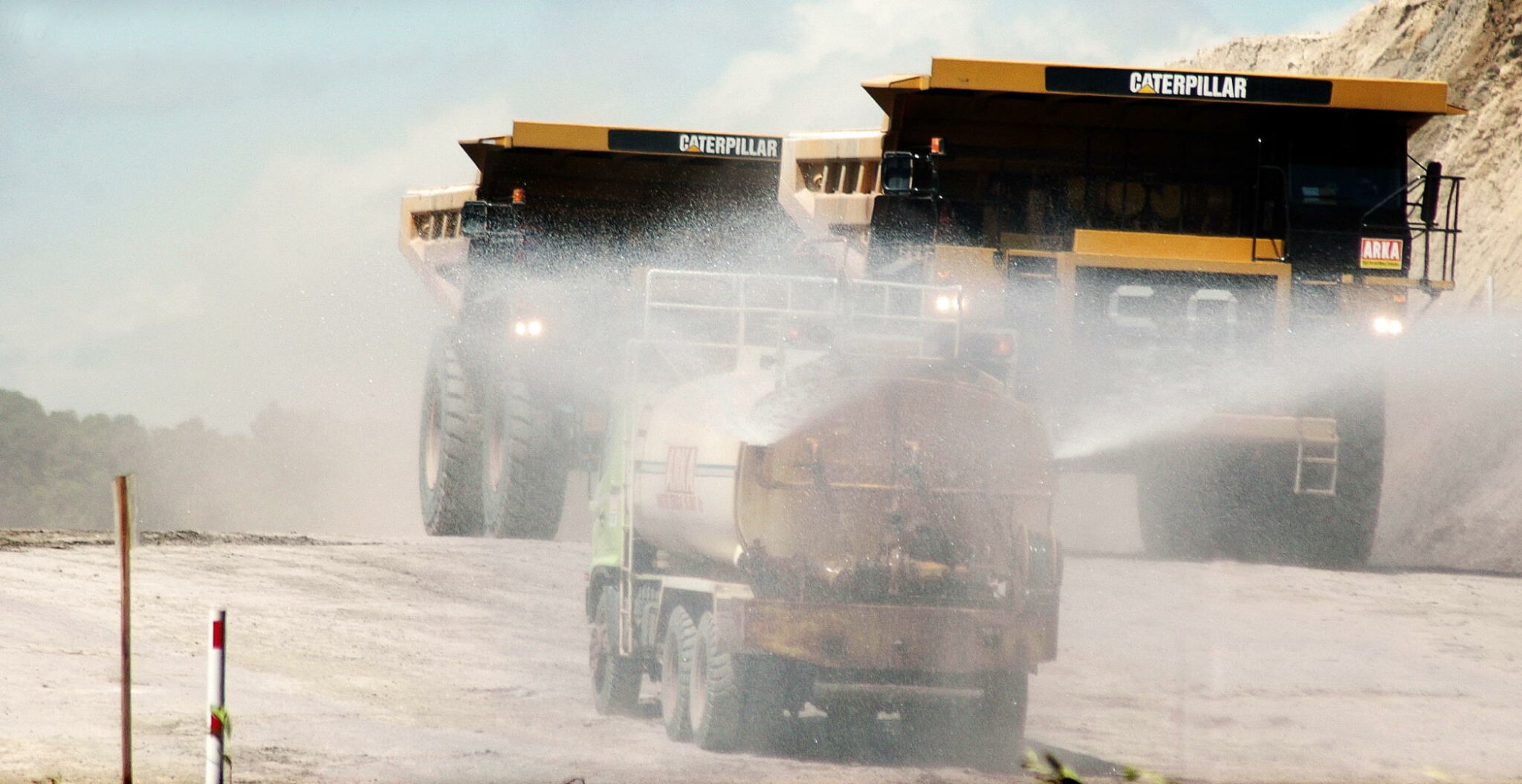 What's a water truck and are they stable when driving?