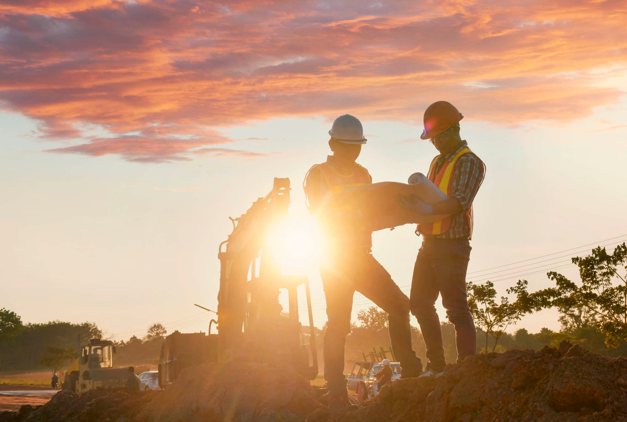 Working as a driver or operator during hot weather
