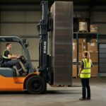 The role of a spotter in forklift operations