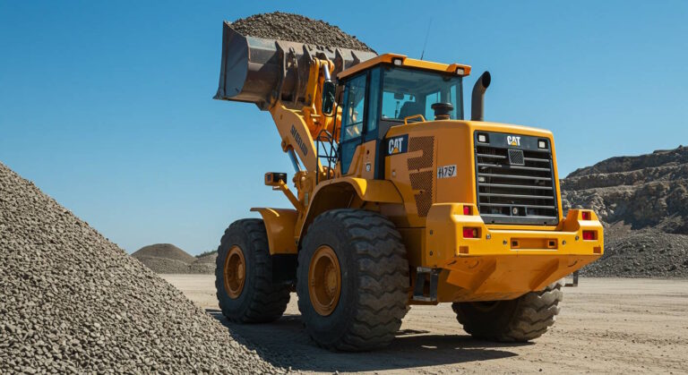 Why do wheel loaders need counterweights?