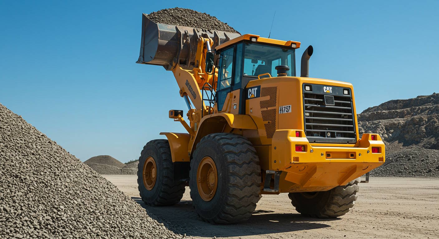 Why do wheel loaders need counterweights?
