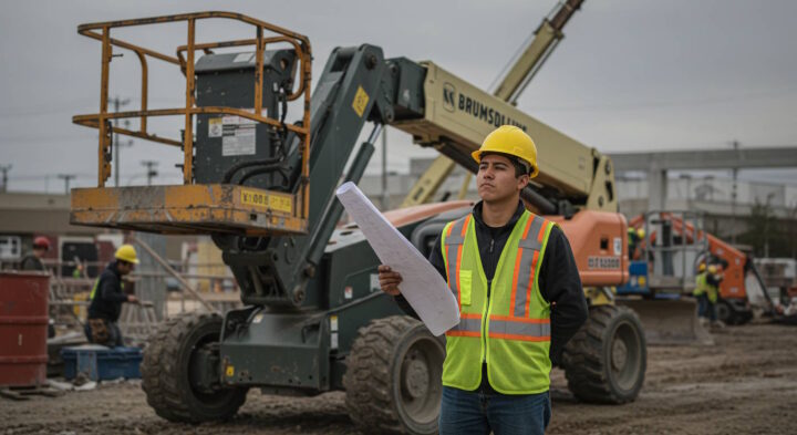 Scissor Lifts And Boom Lifts | Driving Tests Resources