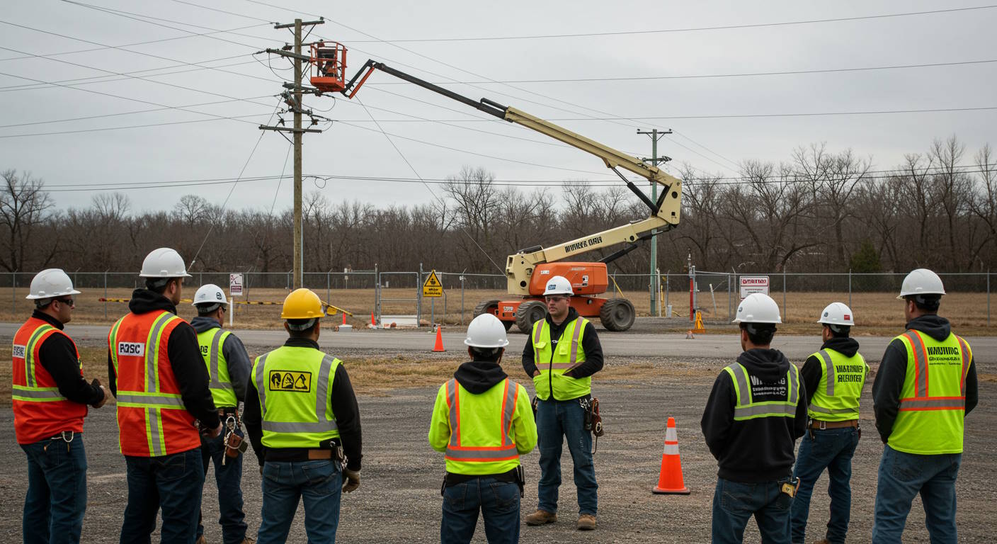 Safety Procedures for Working Near Power Lines with EWPs