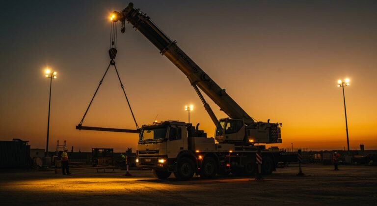 Safe Lifting Operations in Low Light Conditions