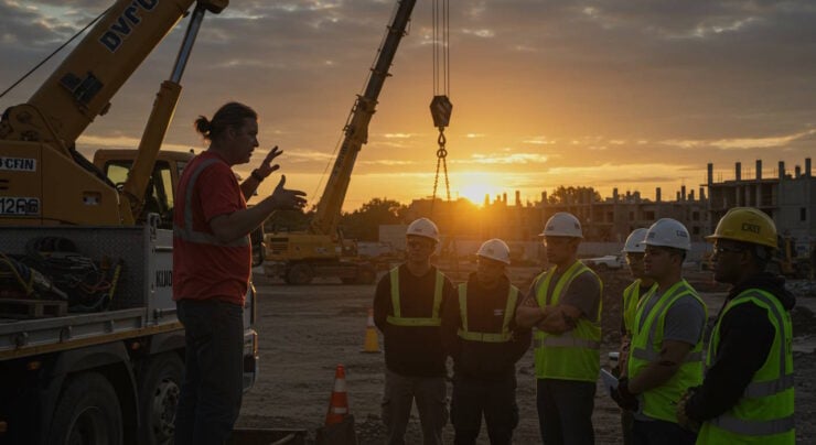 Safe Lifting Operations in Low Light Conditions