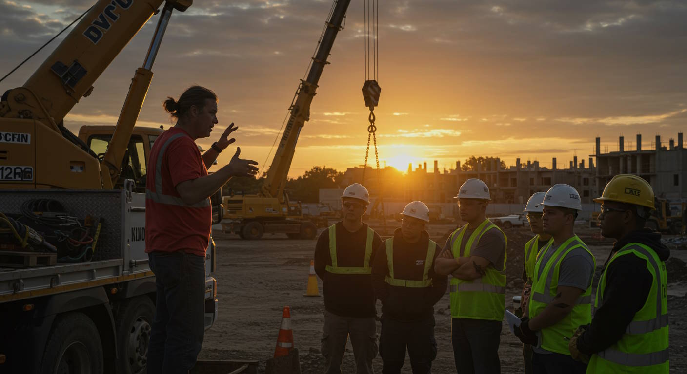 Safe Lifting Operations in Low Light Conditions