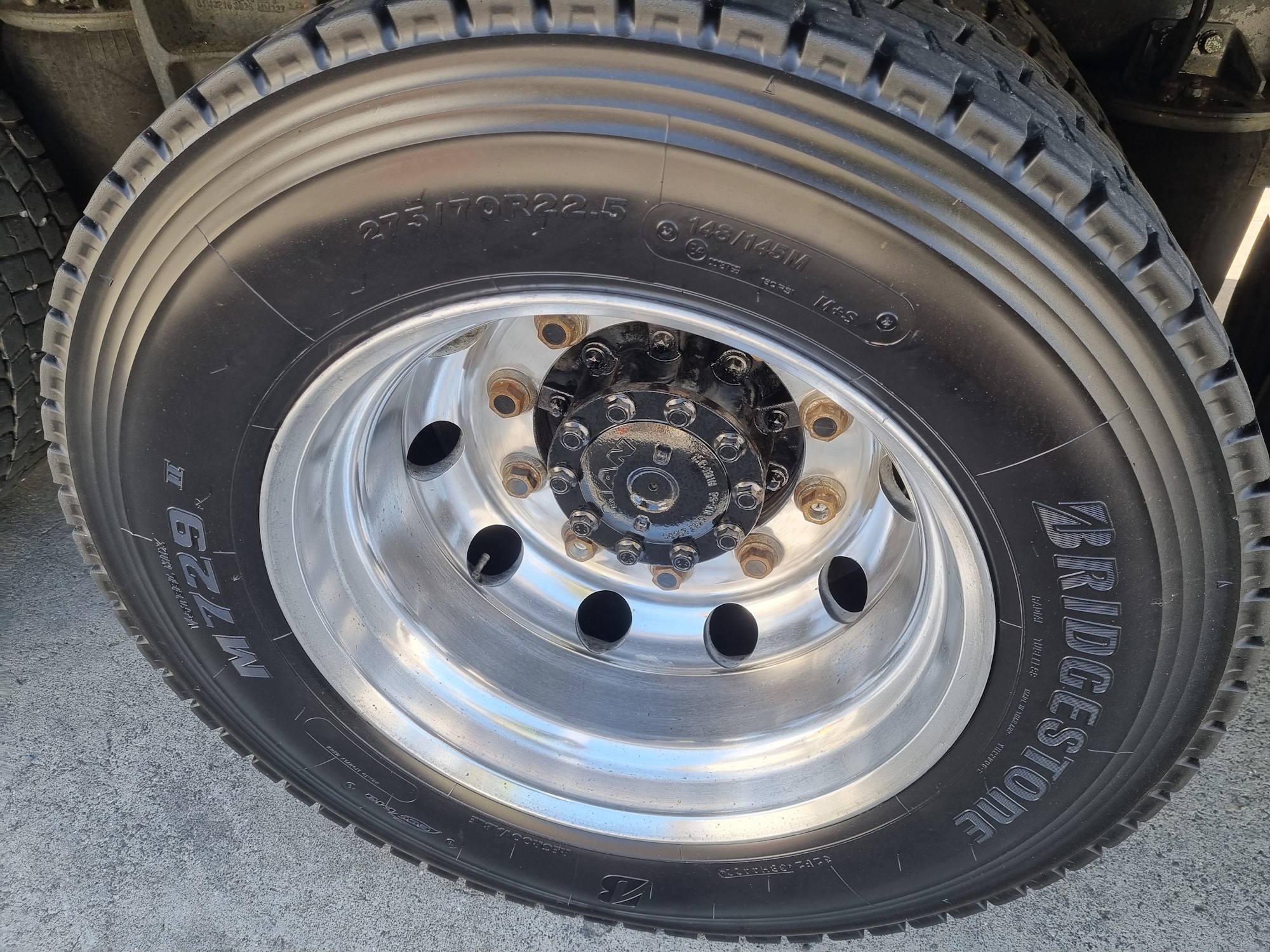 How to check truck tyres for safety