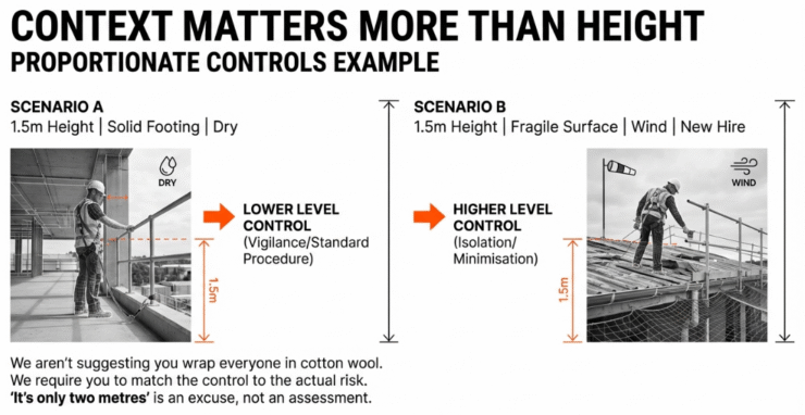 The Three Metre Myth: Why Every Fall Height Matters