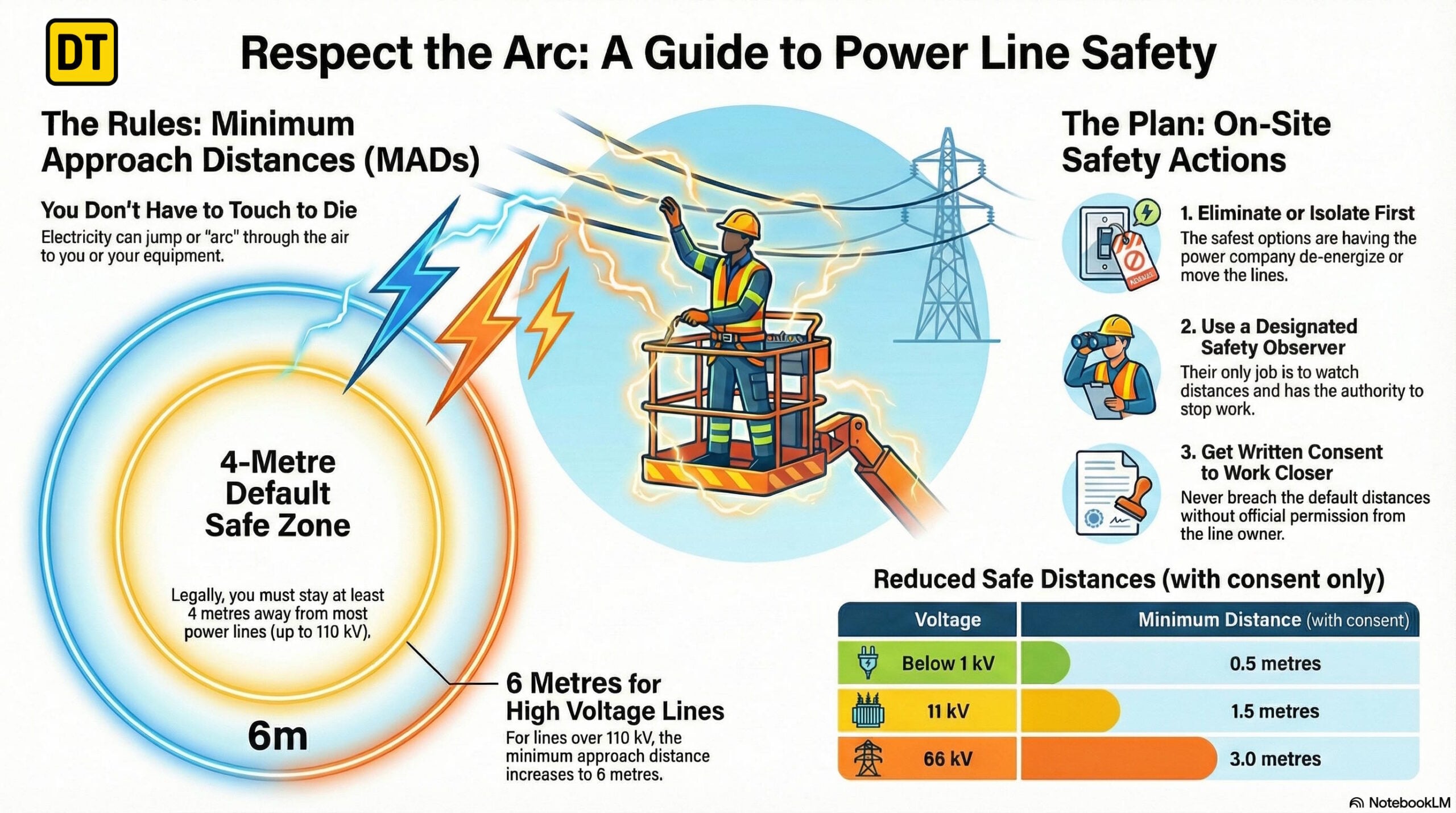 Working Near Power Lines: The Danger You Can't Always See