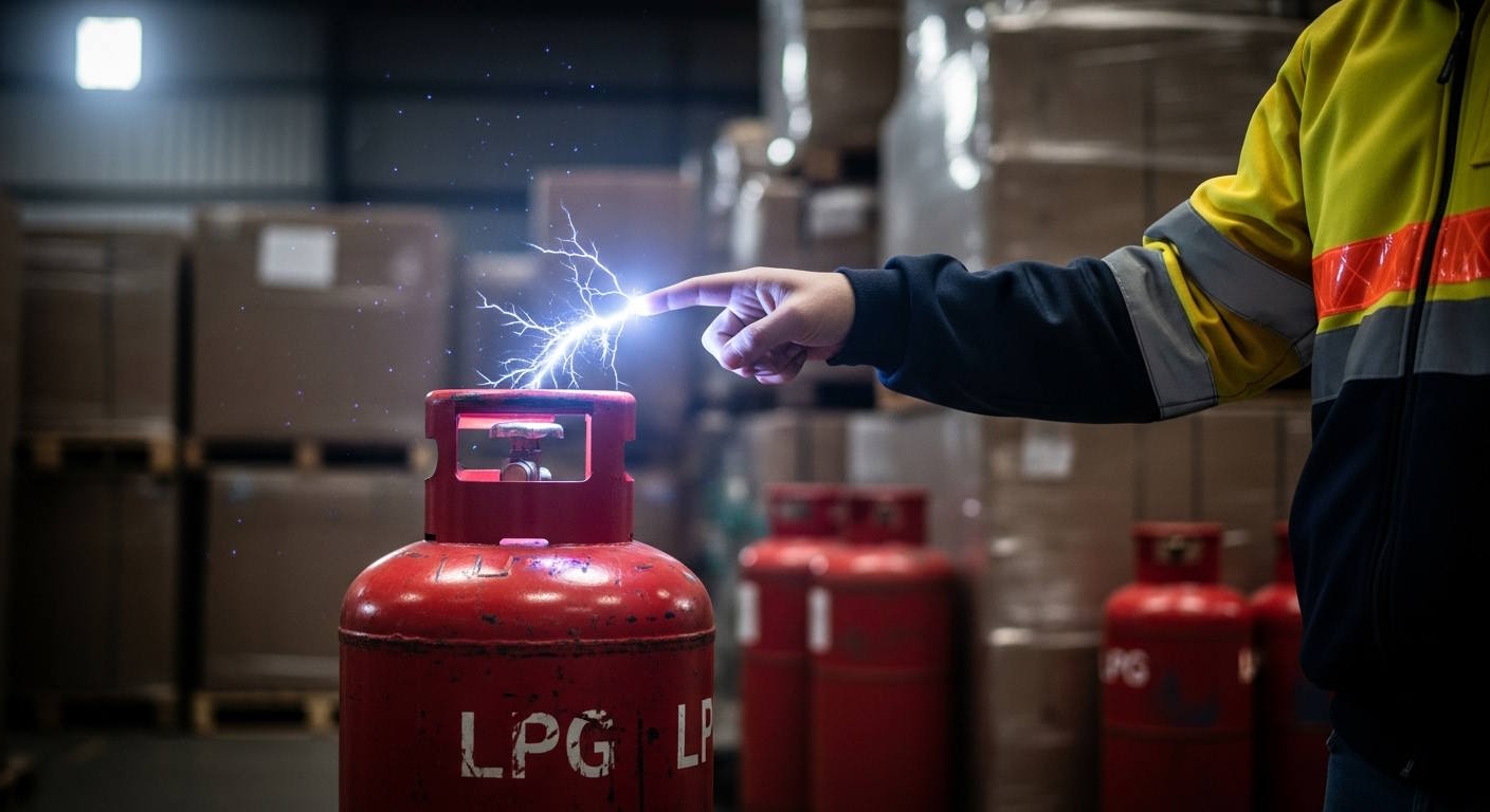 Why static electricity is a risk when using LPG | Driving Tests Resources