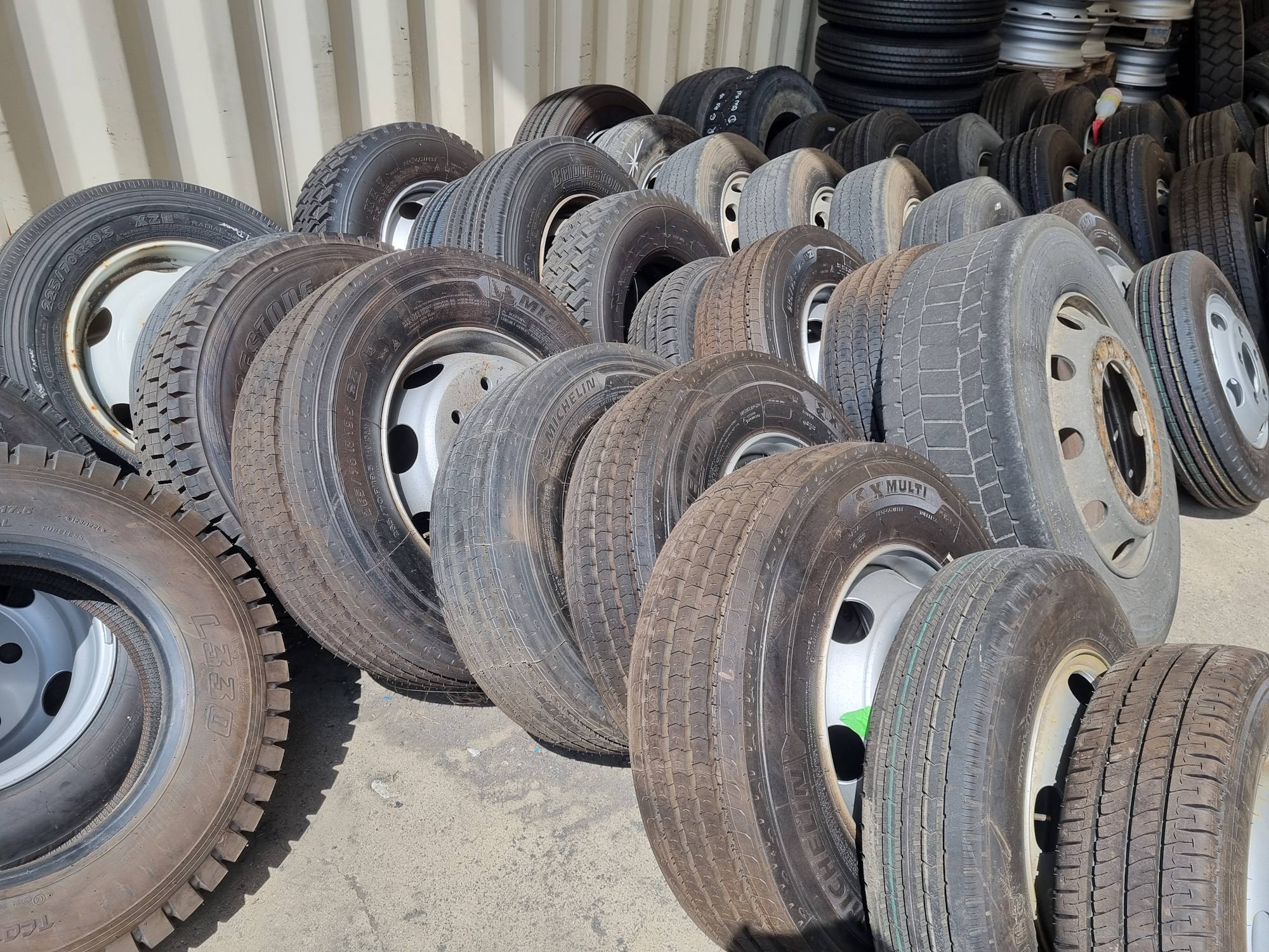 How to check truck tyres for safety